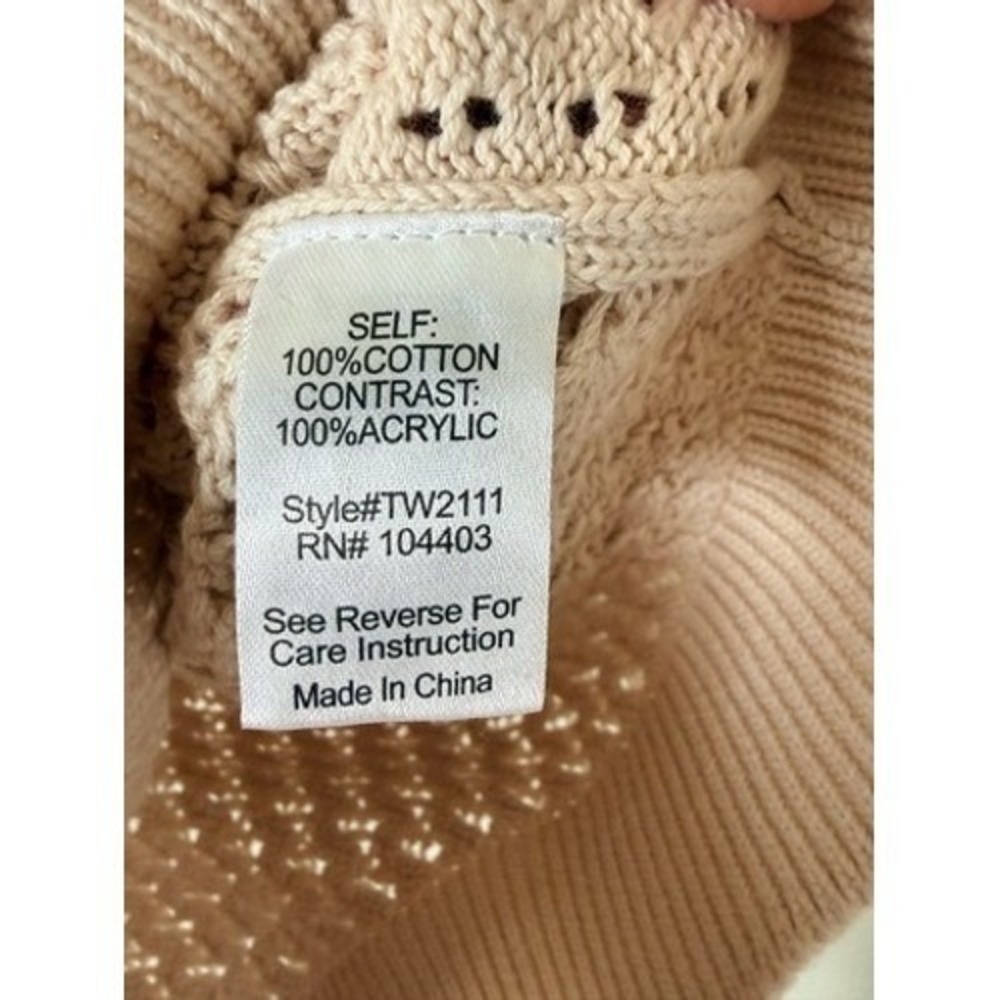 The Workshop | Sweaters | The Workshop Crochet Knit Sweater Vest Cream ...